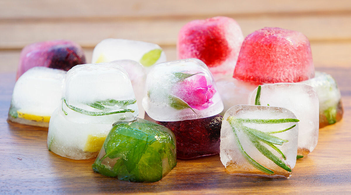 11 nya och snygga sätt att använda isbitar | ELLE