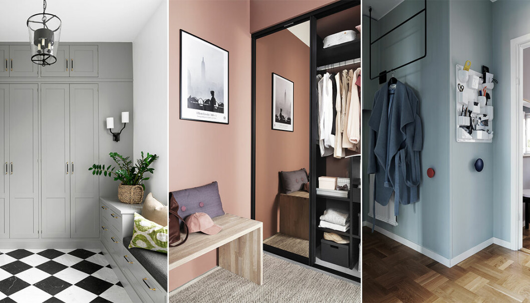 Förvara snyggt och smart i hallen – 7 tips | ELLE