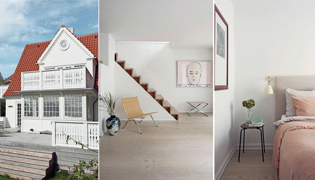Idylliskt hus precis vid havet – fullt av danska möbelklassiker | ELLE