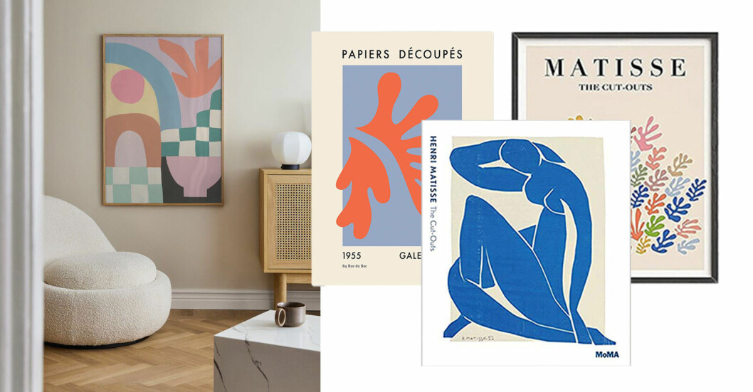 Matisse poster – inspireras och gör en egen grafisk poster | ELLE