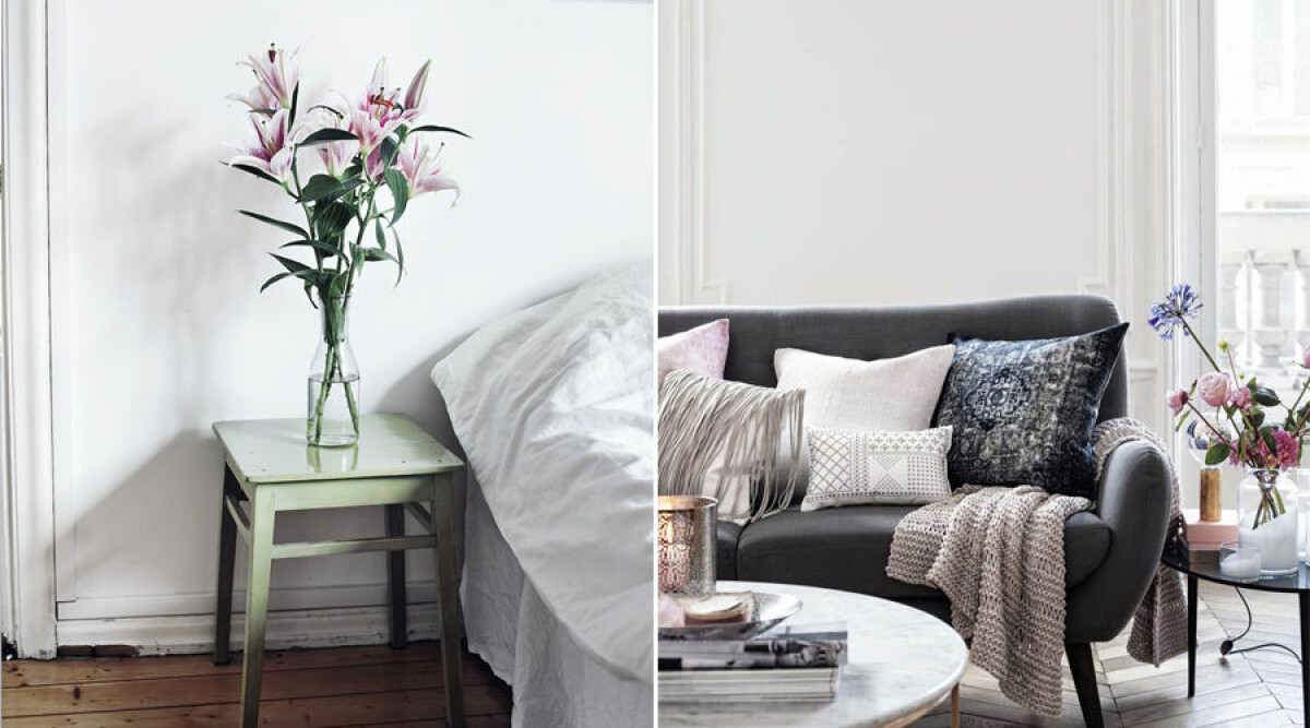 16 tips på hur du inreder med snittblommor | ELLE