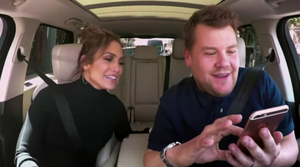 Jennifer Lopez Och James Corden Sex Textar Leonardo Dicaprio I Carpool