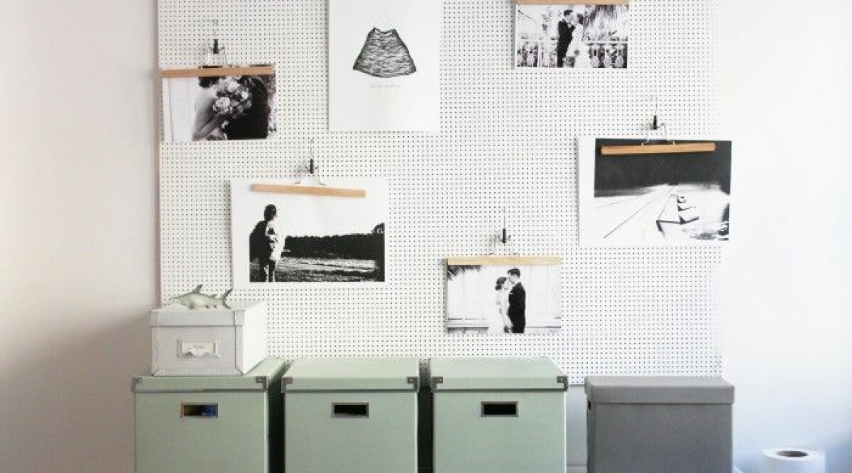 Hej Regina gör om gammal verktygstavla till en tavelvägg! | ELLE