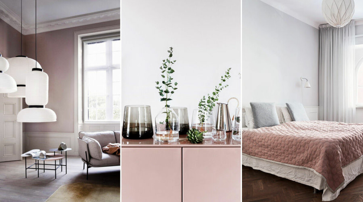9 fina sätt att inreda med rosa nyanser | ELLE