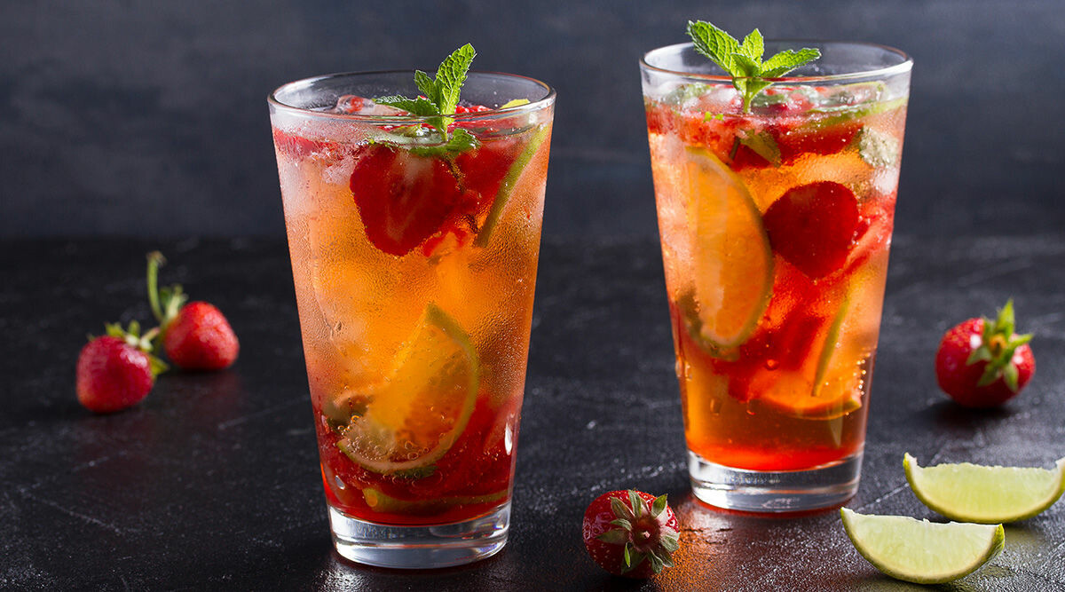 Strawberry Collins – alkoholfri drink | ELLE