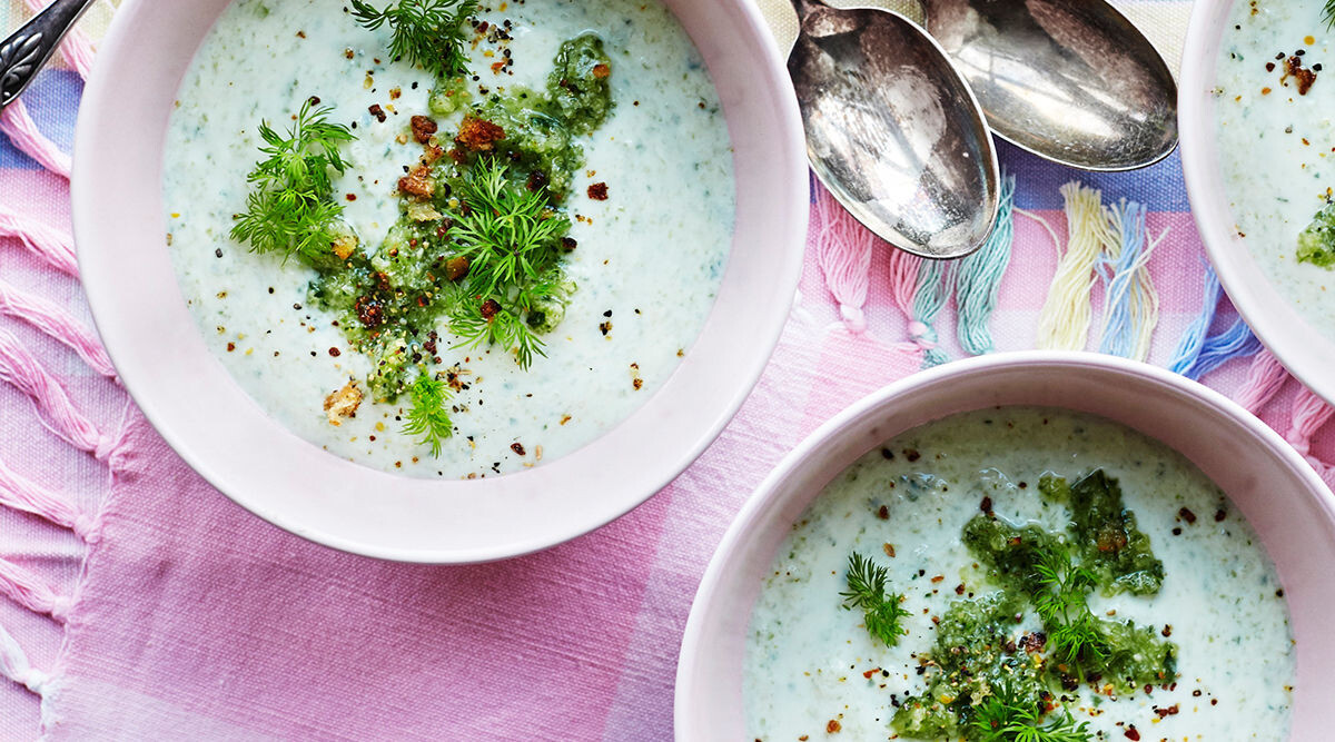 Kyld gurksoppa med dill | ELLE
