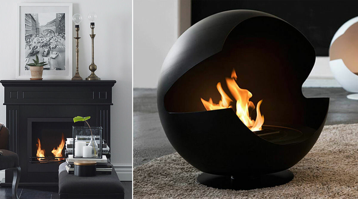 Eldstäder och öppen spis utan skorsten | ELLE