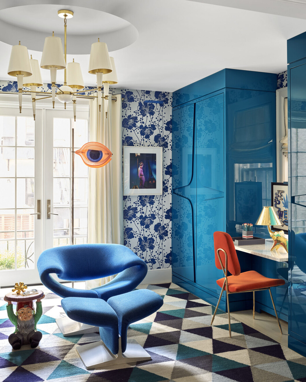 Maximalism hemma hos designern Jonathan Adler i New York | ELLE
