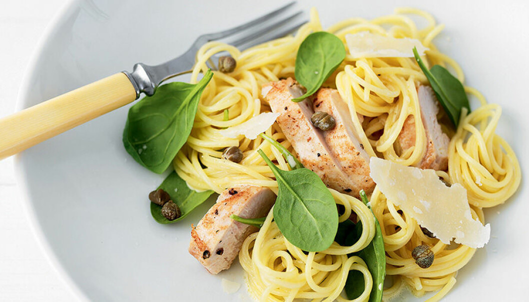 Kycklingpasta med parmesan | ELLE