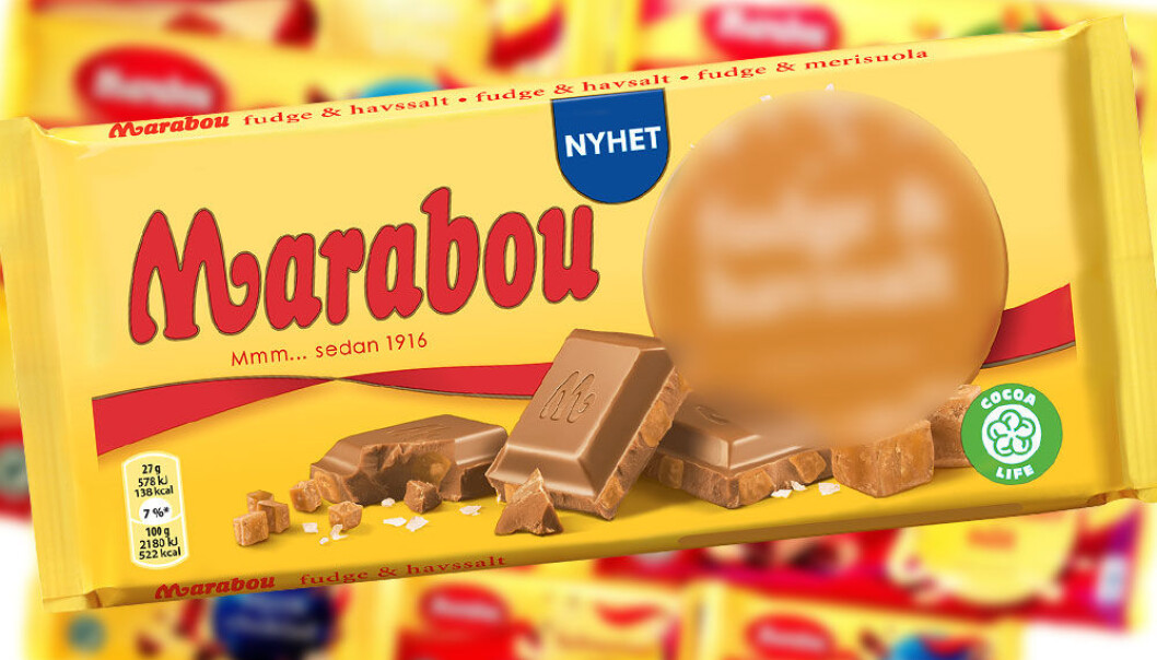Marabou choklad med fudge och havssalt | ELLE
