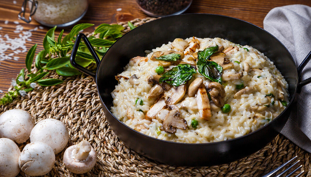 Krämig risotto med kyckling | ELLE