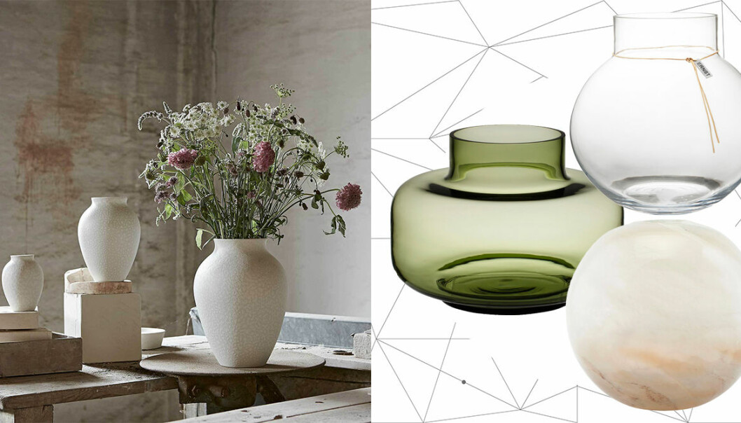 Fina runda vaser till säsongens buketter | ELLE