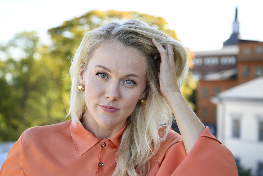 Agnes Lindström om nya samarbetet med Filip Hammar | ELLE