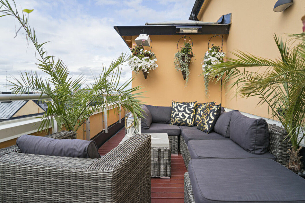 Lägenhet på Södermalm med villakänsla och en enorm terrass | ELLE