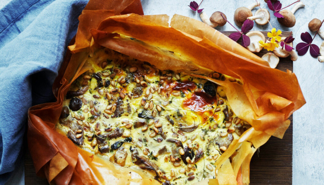 Filodegspaj med tre sorters svamp | ELLE